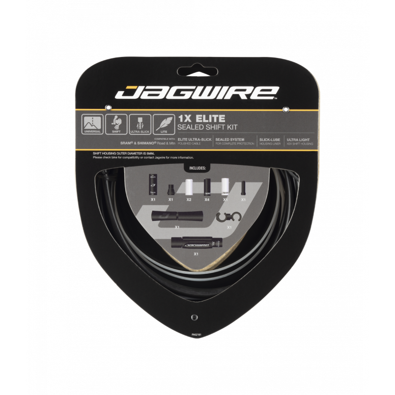 Jagwire Elite Sealed Shift Gear Cable Kit 1x – Sprocket & Gear