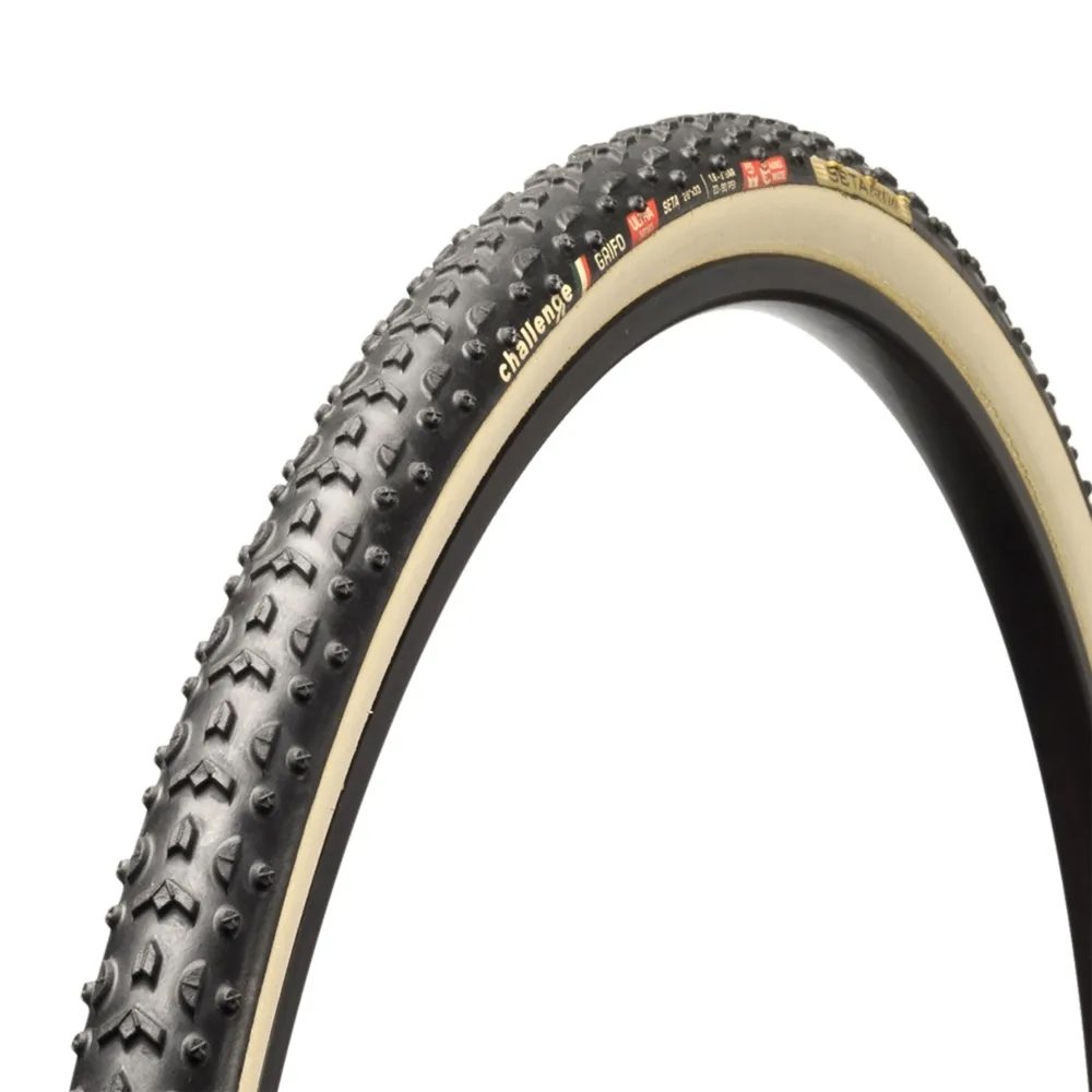 Challenge Grifo Handmade Ultra Tubular CX Tyre Cream 1000+tpi ...