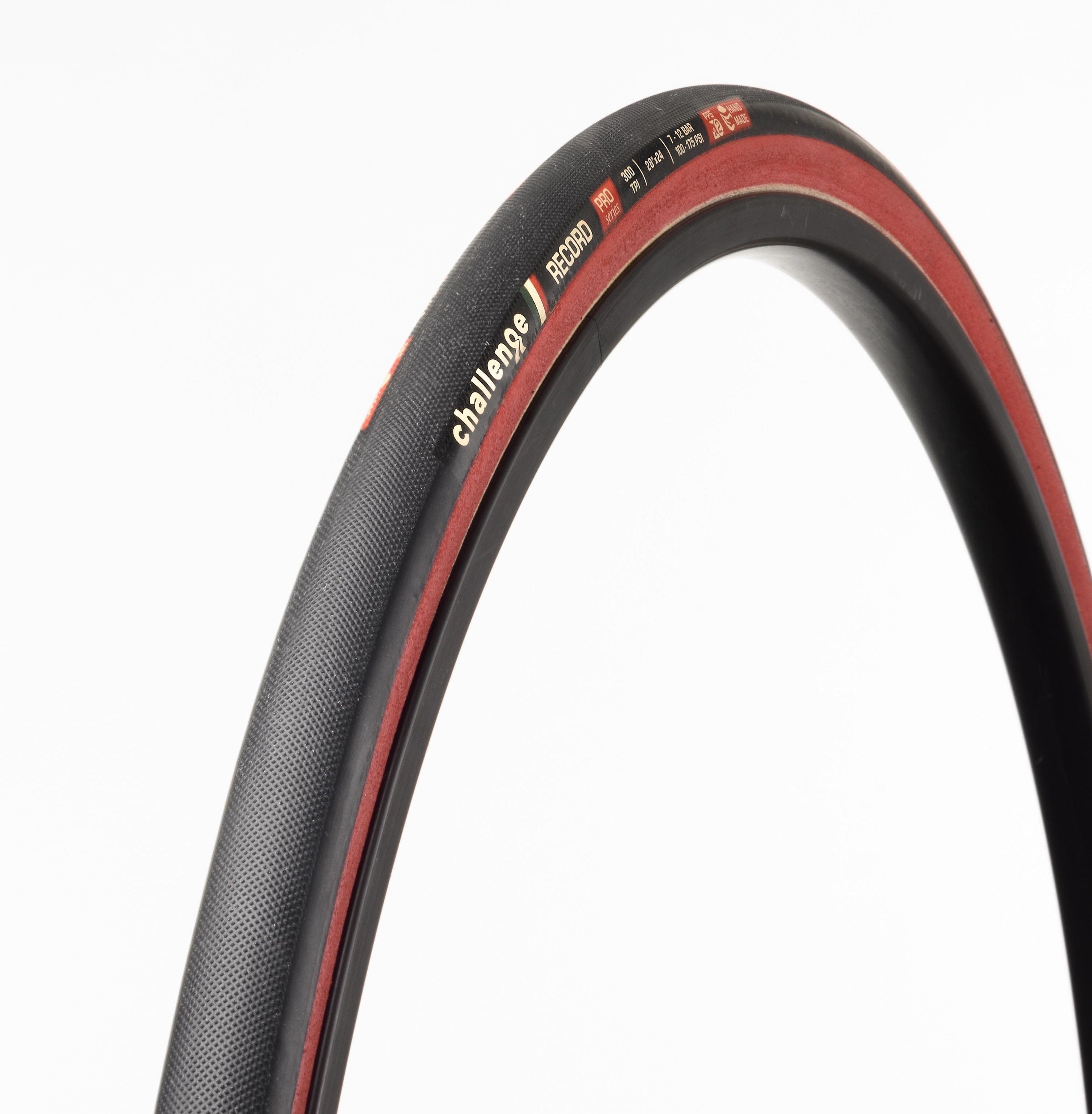 Challenge Pista Record Handmade Pro Tubular Track Tyre Red 300tpi ...
