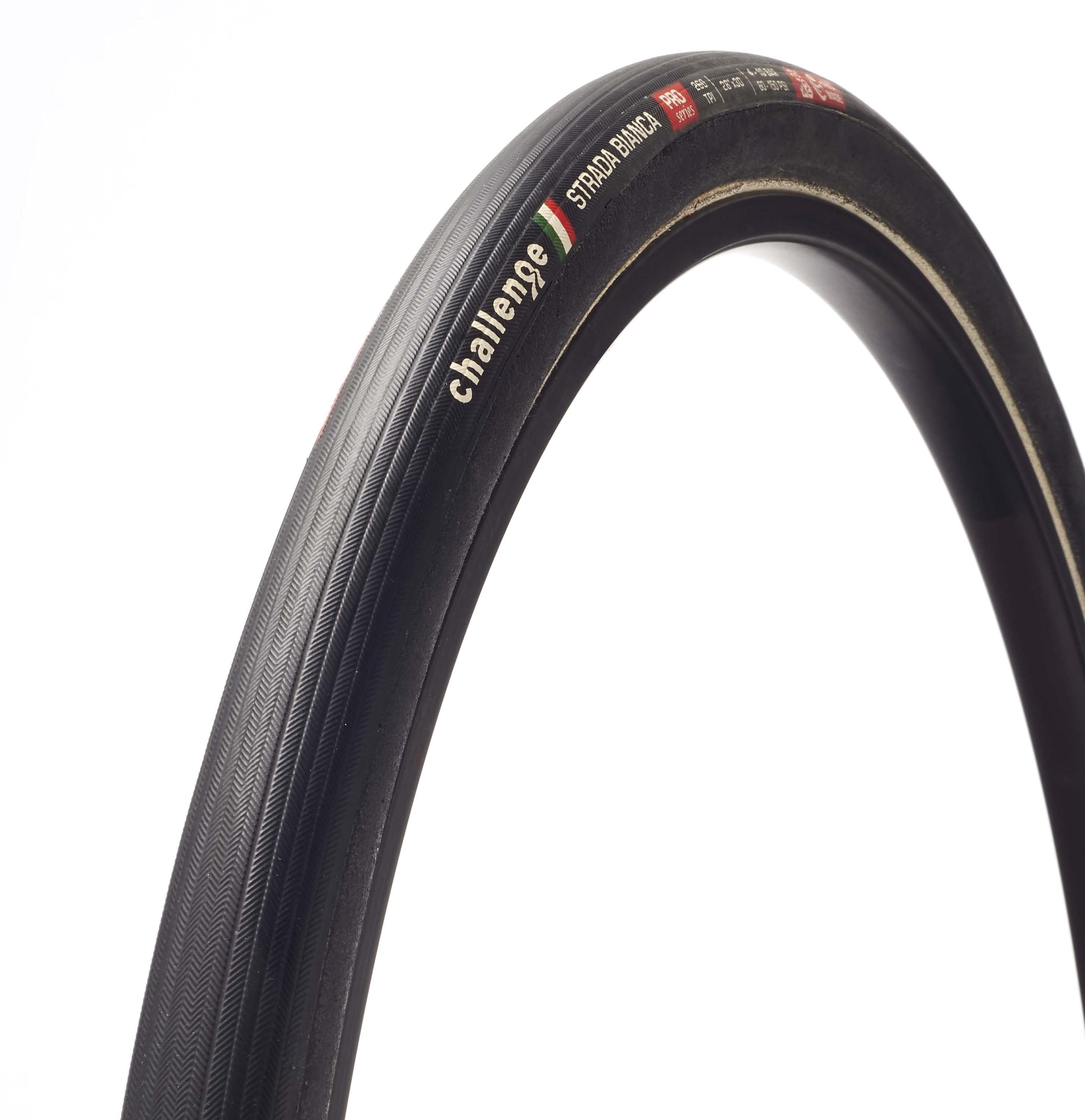 Challenge Strada Bianca Handmade Pro Tubular Gravel Tyre 260tpi ...