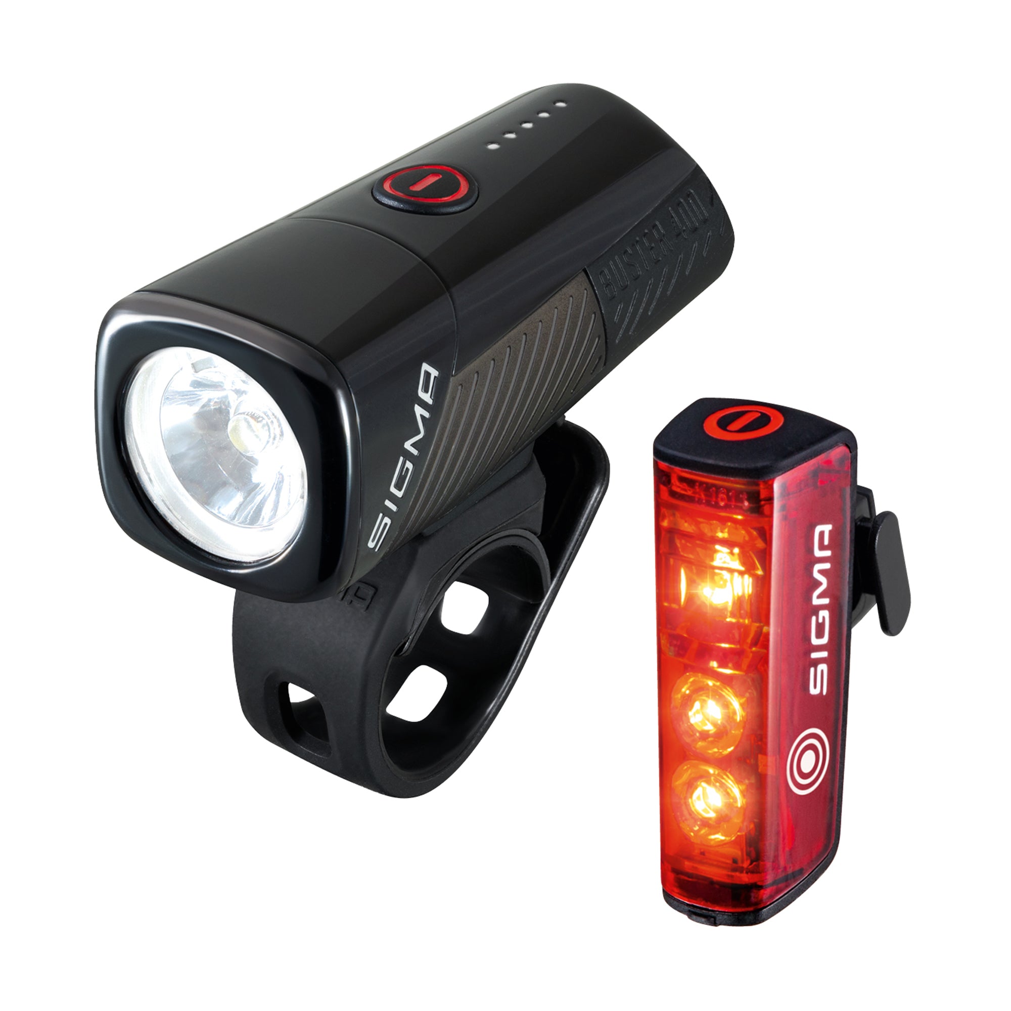 Sigma Buster 400 Lumen & Blaze Flash Cycle Light Set – Sprocket & Gear