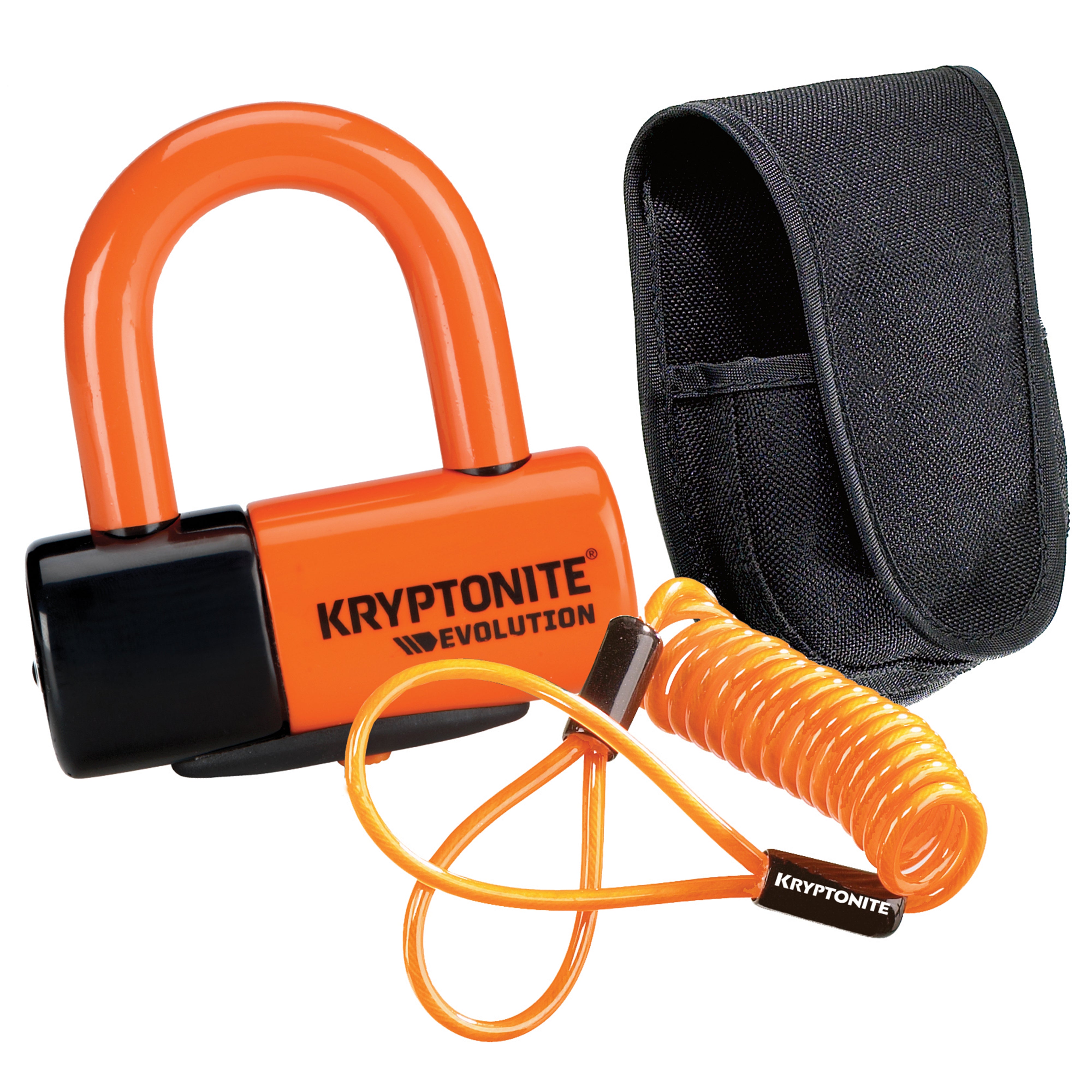 Kryptonite Evolution Bike Disc Lock Premium Pack Orange – Sprocket & Gear