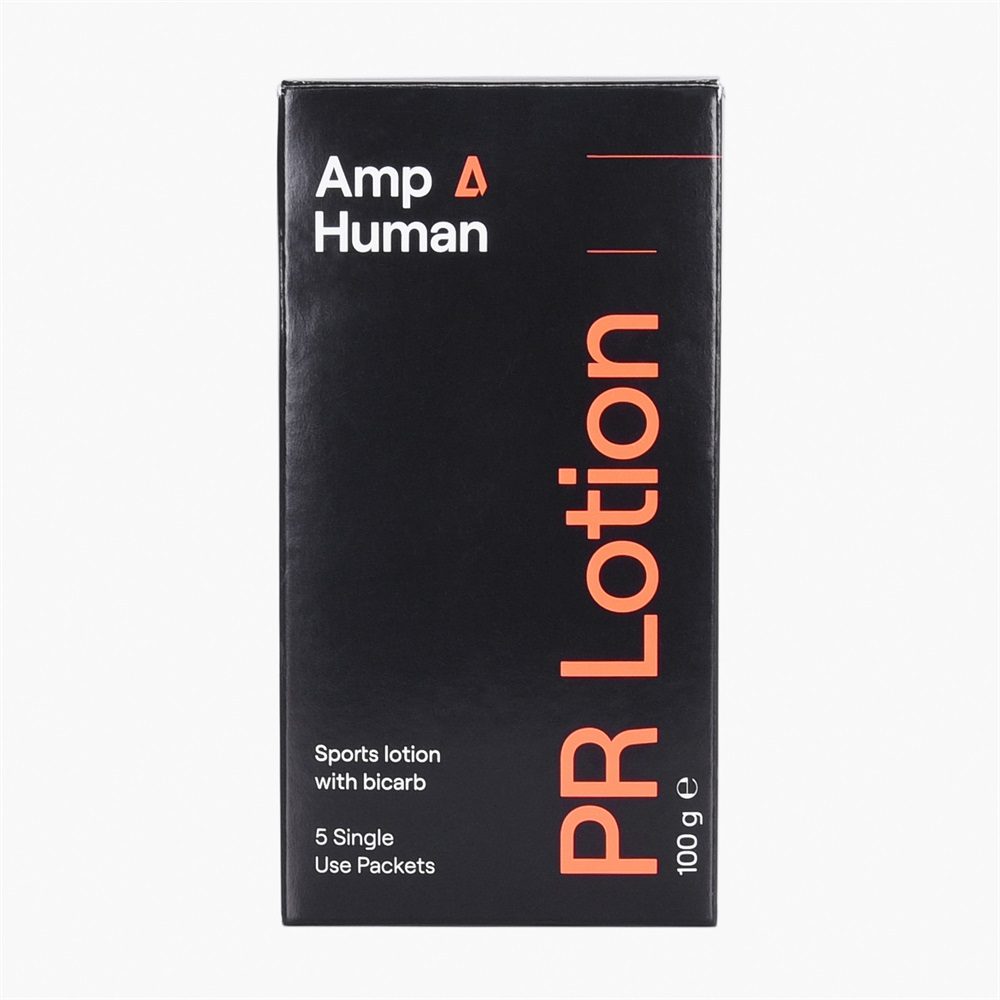 AMP HUMAN PR LOTION Recovery cream 5 x on the go packets – Sprocket & Gear