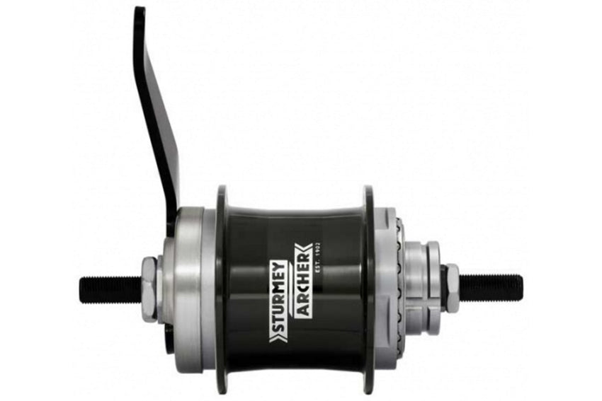 Sturmey Archer Hub 2 Speed Kick Shift Coaster Brake 36H Black ...