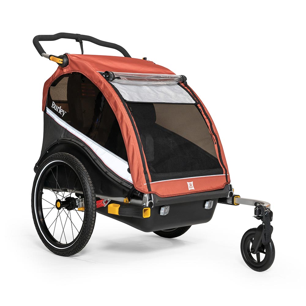 Burley Cub X Bike Double Trailer Stroller – Sprocket & Gear