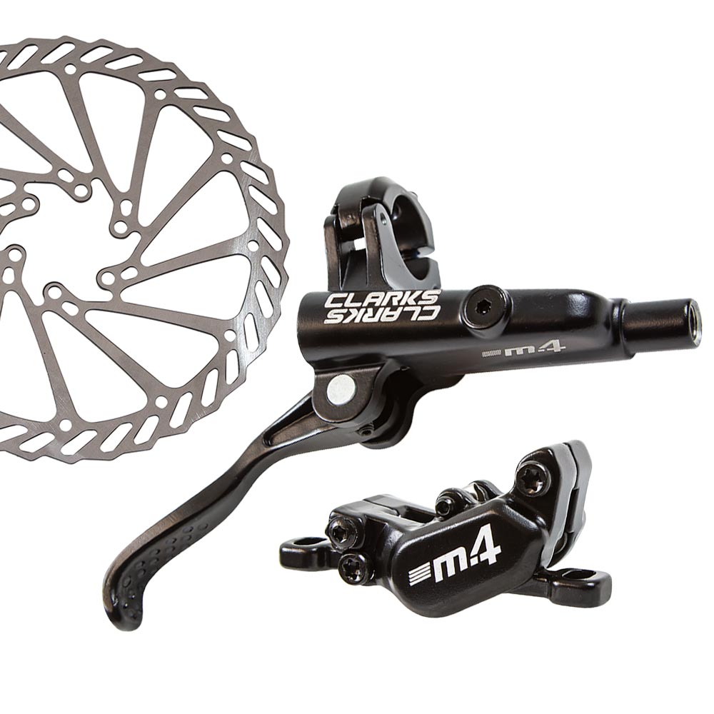 Clarks M4 Hydraulic Disc Brake Set 180/160mm – Sprocket & Gear