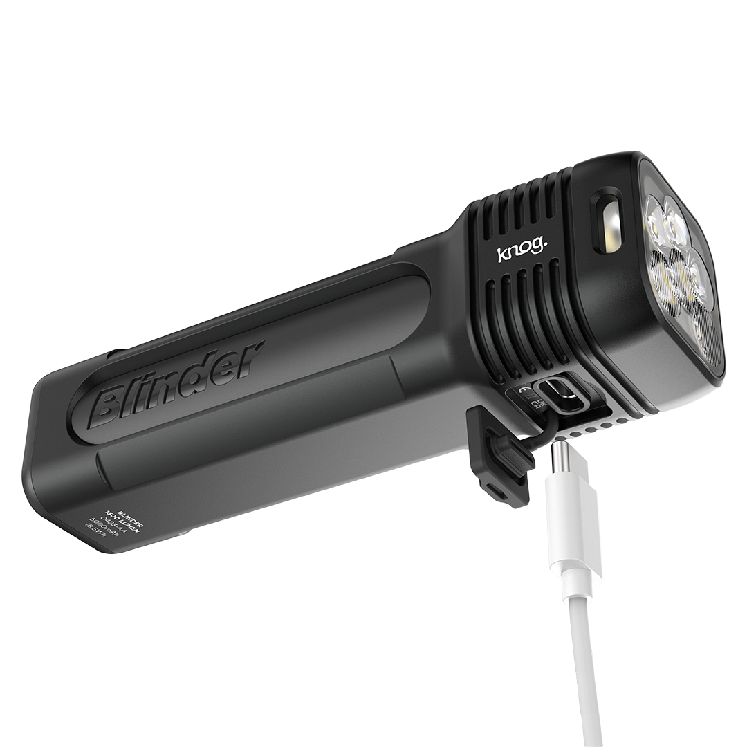 Knog Blinder Pro 1300 + Cobber Med 170 Bike Light Set super bright ...